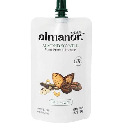 almanor巴旦木黑芝麻奶