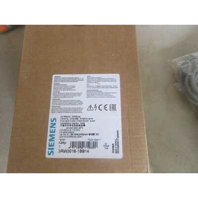 议价SIRIUS S00 3RW3014-1BB04软启动3KW/6.软起动器3RW3014-1BB1