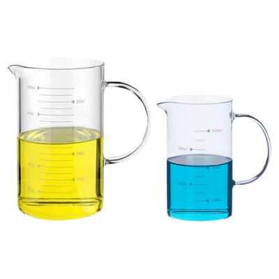 把手带柄耐热夏日喝茶料理烧杯