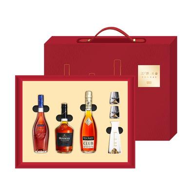 【自营】【三洋开泰】轩尼诗新点+名士+CLUB350ml*3 洋酒新春礼盒