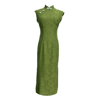 旗袍小清新时尚年轻款少女连衣裙