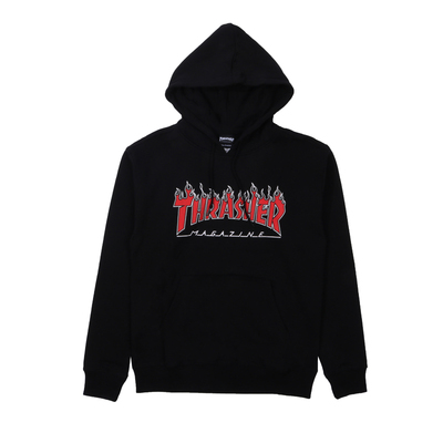 THRASHER燃烧火焰连帽卫衣帽衫