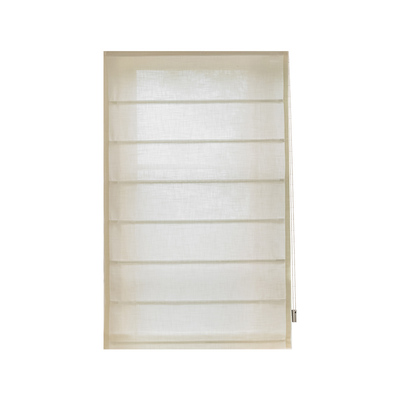 半遮光棉麻罗马帘升降帘