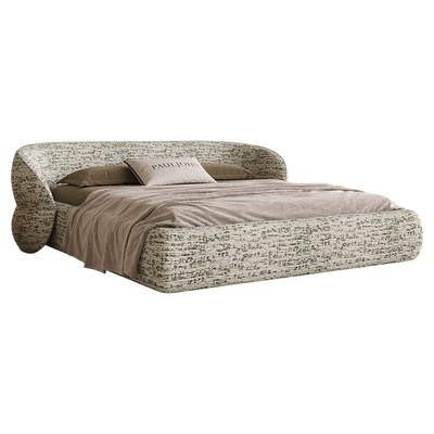 PAULJOHN进口棉麻老钱风布艺床