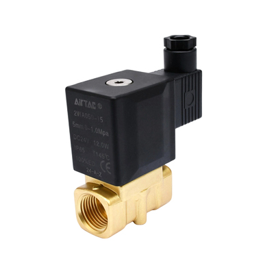 亚德客高压流体电磁水气阀