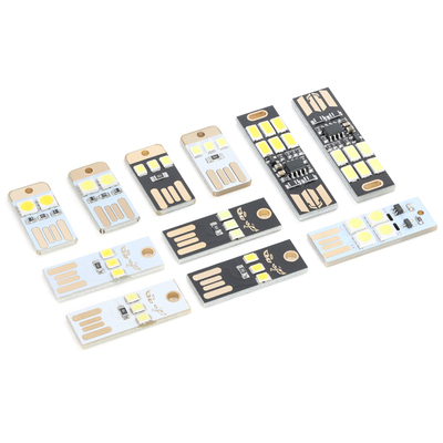USB-2/3/4/6LED灯_正白暖白USB灯