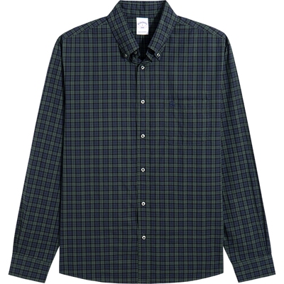 布克兄弟25男士格纹衬衫