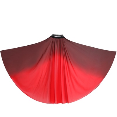 形体礼仪服渐变腰封腰巾腰带训练服舞蹈服走秀腰纱女星辰步态飘纱