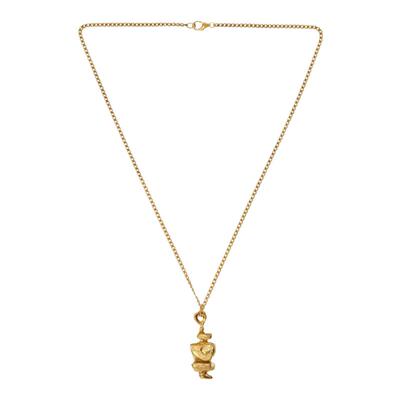 金色高级质感吊坠小众