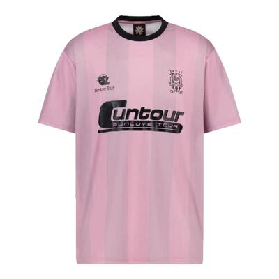 韩国sunlove潮牌Jennie金采源雪允同款美式宽松短袖球衣字母印花T