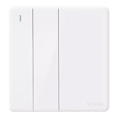 公牛三开多控开关面板