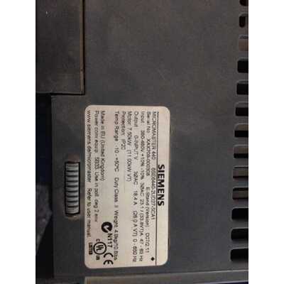 议价西门子MM430变频器6SE6430-2UD41-3FB0 132kw500-600V售后无