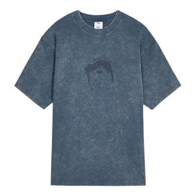 puma彪马男女PUMA X MSC Washed Tee运动休闲短袖T恤63898697