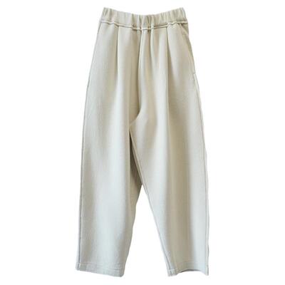 中厚休闲长裤言午葵休闲松紧腰