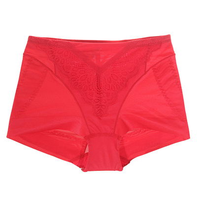 戴芝蒂高臀舒适收腹平角裤女透气