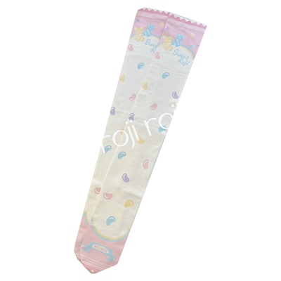 roji原创印花lolita过膝袜糖果袋