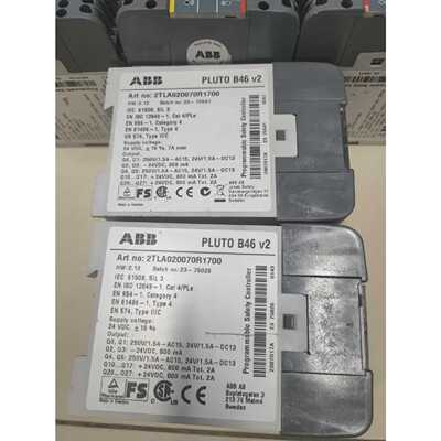 议价ABBPLUTOB46v2安全PLC2TLA02适用