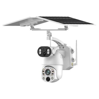 太阳能监控器10MP高清夜视AI检测