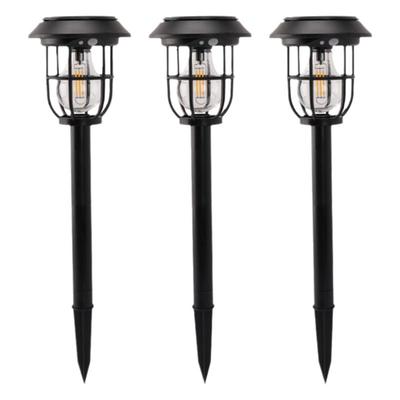 太阳能户外灯庭院造景布置人体感应照明路灯氛围装饰草坪灯地插式