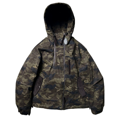 SKYROCKET迷彩连帽羽绒外套）