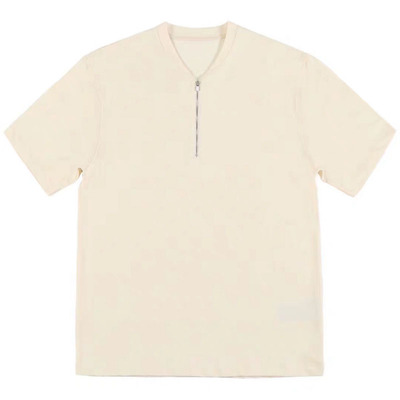 第六季短th短袖半拉链恤