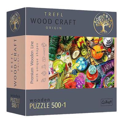 Trefl木质拼图彩色鸡尾酒