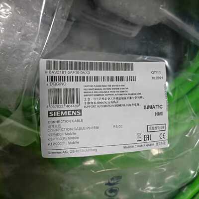 议价6AV2181-5AF25-0AX0西门子全新原装连接电缆25米6AV21815AF25