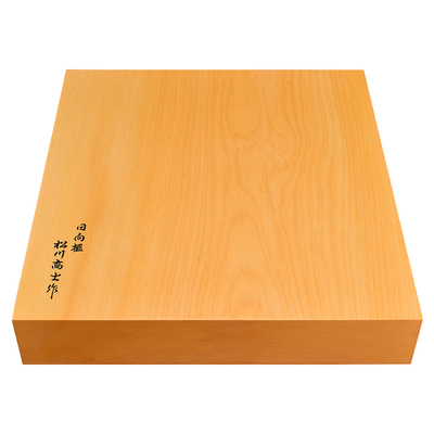 围棋棋盘 香榧木整木78mm板目日式棋盘日向榧围棋盘日本进口33078