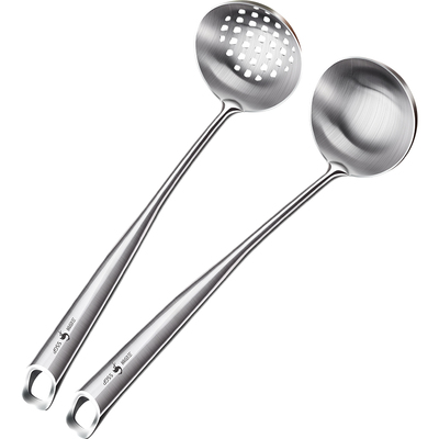 三四钢®316不锈钢汤勺火锅漏勺