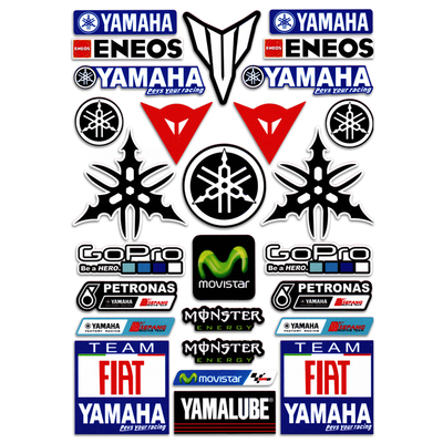 摩托车反光贴纸适用于雅马哈装饰
