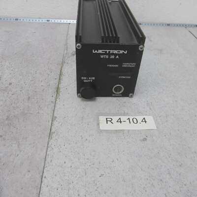 Wetron WTS20-A Control Module Automation and Conveying Techn