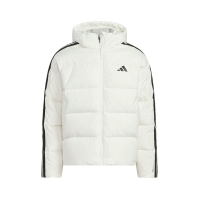 adidas阿迪达斯冬季新款男子短款休闲羽绒服保暖连帽外套 KC2494