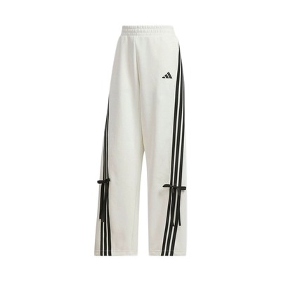 adidas阿迪达斯三条纹舞动系列运动休闲裤香蕉裤女针织长裤KG3857