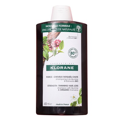 康如金鸡纳奎宁洗发水400ml