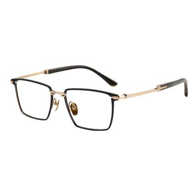 木川147MM眼镜框男近视可配度数