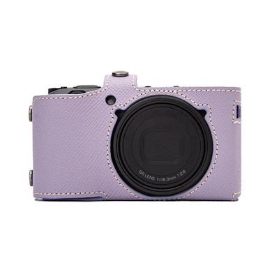 适用理光GR3保护套皮套全包 GR4头层真皮相机底座理光GR3X相机包