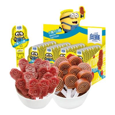 奥赛小黄人山楂棒儿童零食无添加