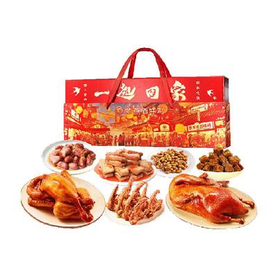 紫燕百味鸡鸡鸭肉卤味年货礼盒