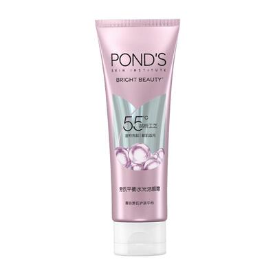 旁氏粉玻玻精华洗面奶女氨基酸系温和敏感肌洗面奶可卸淡妆防晒