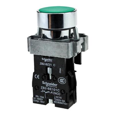 施耐德正品XB2B按钮自锁开关