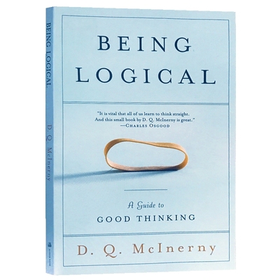 Being Logical: A Guide to Good Thinking 英文原版 简单的逻辑学 思维指南 英文版哲学书 科普入门书籍