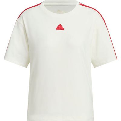Adidas/阿迪达斯正品CW SS TEE女士运动宽松短袖T恤JW6664