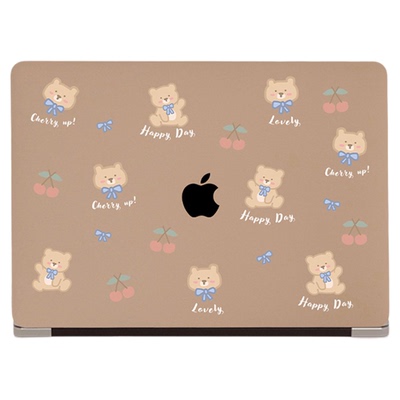 泰迪樱桃 Mac壳Mac13.6寸M1保护套air15寸电脑壳pro13