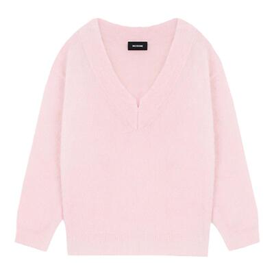 女士V领毛衣WE11DONE秋冬新品