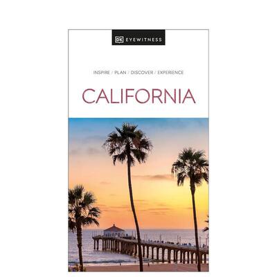 【预售】【DK视界】加利福尼亚英文旅行DKEyewitness进口原版书平装14岁以上【DK Eyewitness】CaliforniaDK