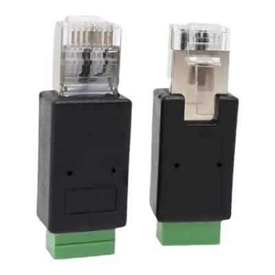 益德胜RJ45转3pin端子水晶头