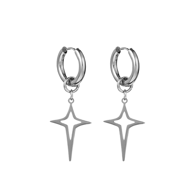 VOYAGE芒星吊坠耳环小众设计感