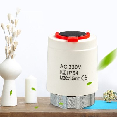 常闭式电热执行器 地暖执行器分水器专用执行器恒温电动执行器