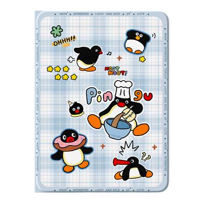 苹果平板保护套企鹅家族pingu款
