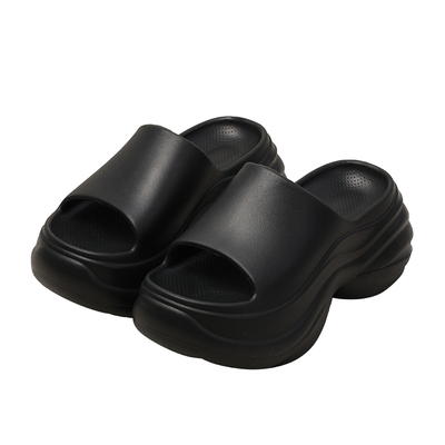 名创优品厚底拖鞋女款2026新款外穿8cm增高家居沙滩鞋一字凉拖鞋